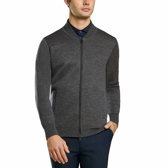 G/FORE | Jackets & Coats | New Gfore Knit Bomber Jacket In Charcoal ...